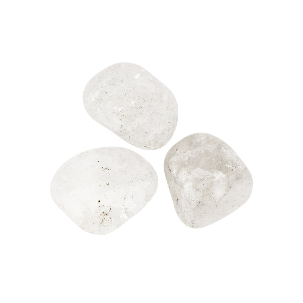 VALGE MAAGIA KVARTS poleeritud