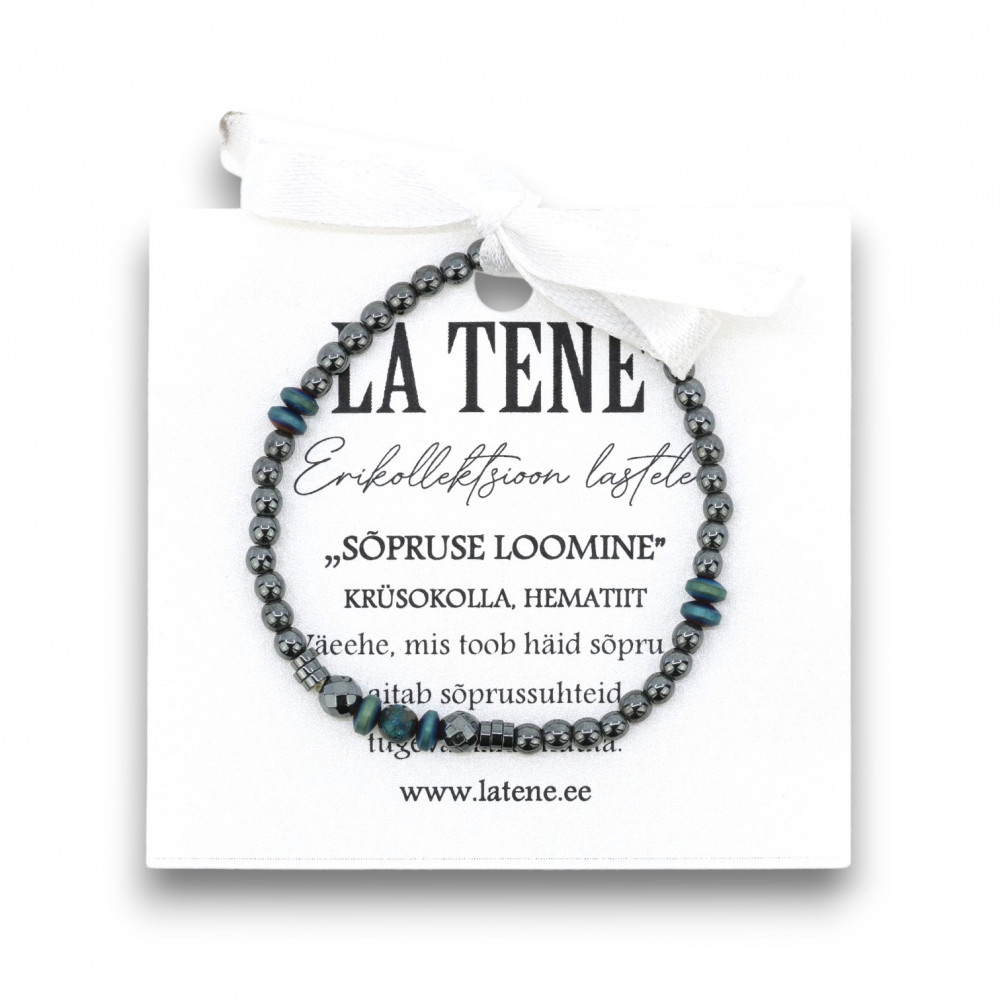 La Tene erikollektsioon käekett lastele "Sõpruse loomine" – Krüsokolla ...