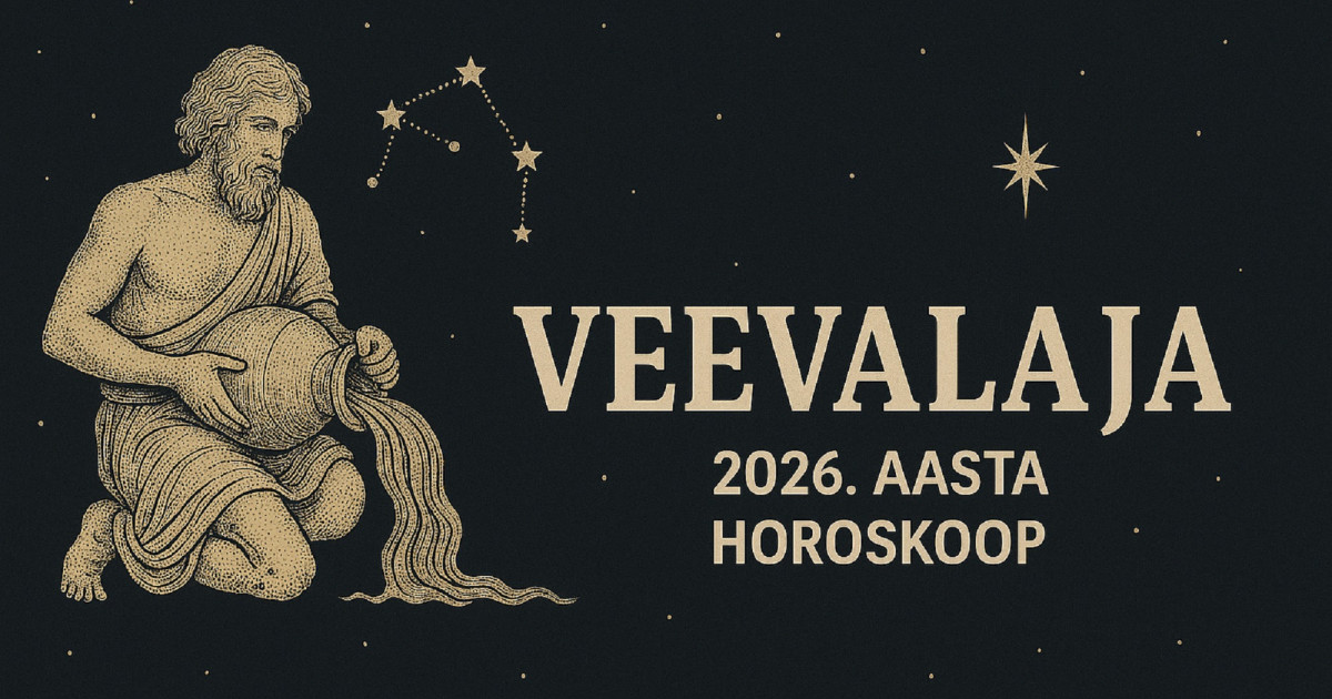 Veevalaja 2026. aasta horoskoop – Armastus, karjäär ja edu horoskoobis